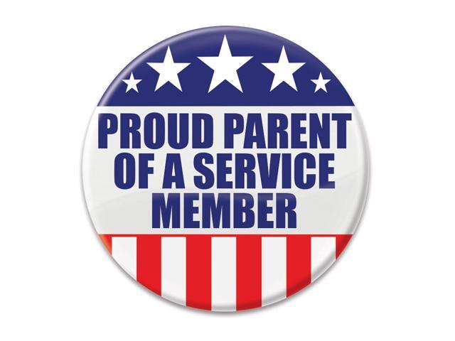 Click here for Proud Parent Of A Service Member Button prices