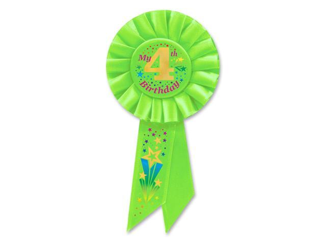 Click here for My 4Th Birthday Rosette prices