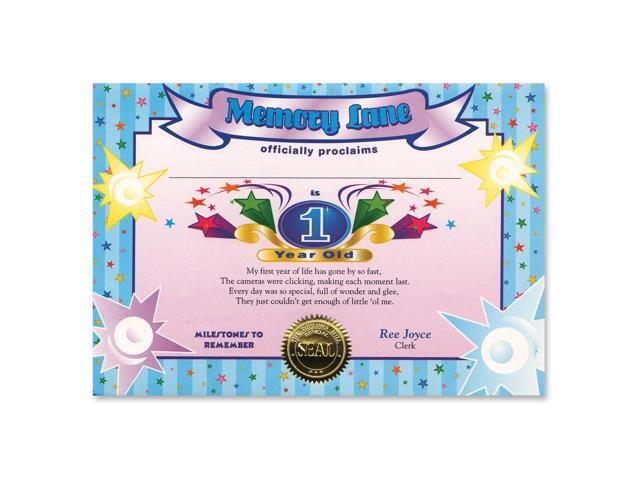 Click here for 1 Year Old (Boy) Certificate prices