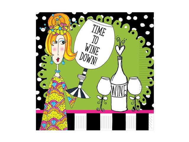 Click here for Dolly MamaS Wine Celebration Lunch Napkins - Elega... prices