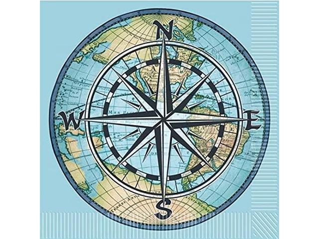 Click here for Bon Voyage Luncheon Napkins - Farewell Party Essen... prices