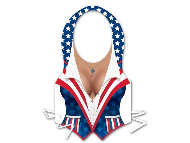 Click here for Plastic Female Patriotic Vest prices