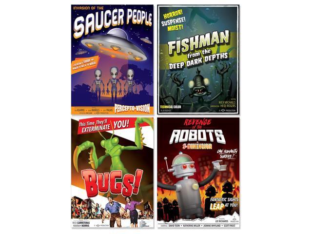 Click here for 50S B-Movie Drive-In Poster Cutouts prices