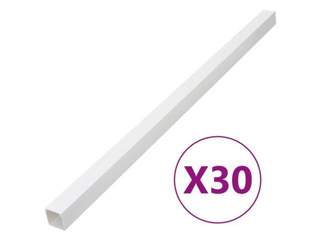 Click here for Vidaxl Cable Trunking 2.4X1.6 98.4 Pvc prices