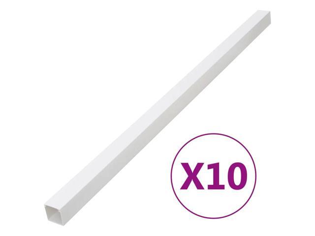 Click here for Vidaxl Cable Trunking 3.9X2.4 32.8 Pvc prices