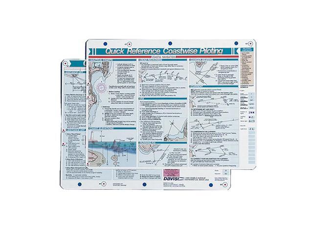 Click here for Davis Quick Reference Coastwise Piloting Card prices