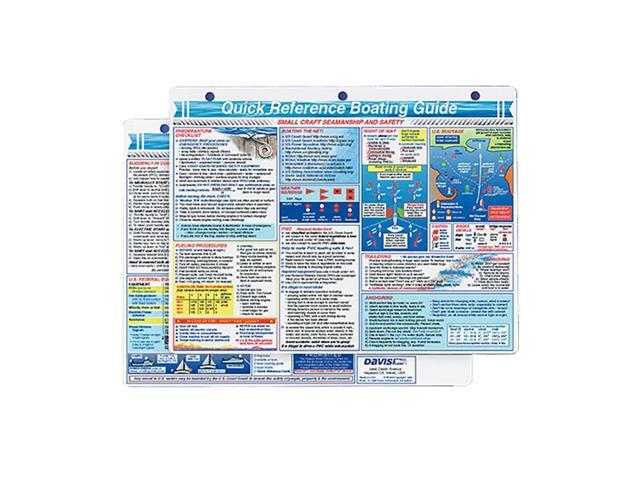 Click here for Davis Quick Reference Boating Guide Card prices