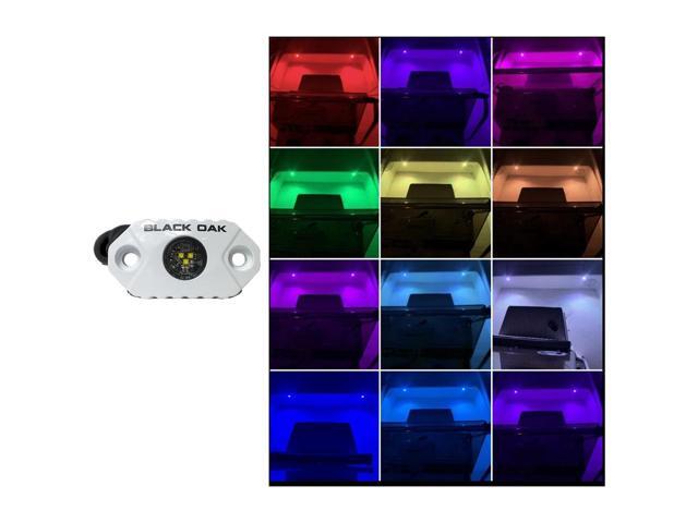 Click here for Black Oak Rock Accent Light - RGB - White Housing prices
