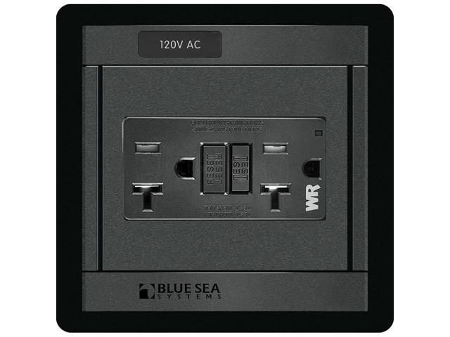 Click here for Blue Sea 1499 - 360 Panel - 120V AC GFCI Dual Outl... prices