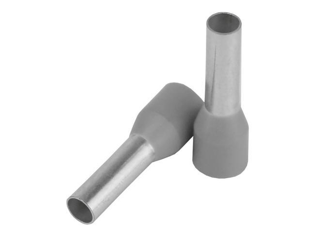 Click here for Pacer Grey 12 AWG Wire Ferrule - 10mm Length - 25... prices