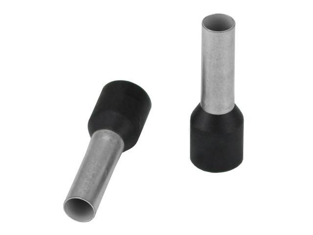 Click here for Pacer Black 10 AWG Wire Ferrule - 10mm Length - 25... prices