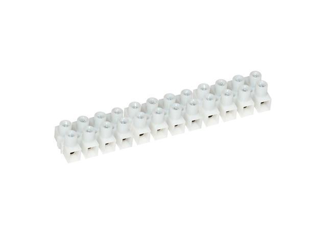 Click here for Pacer 20A Euro Style Terminal Block - 12 Gang - 5... prices