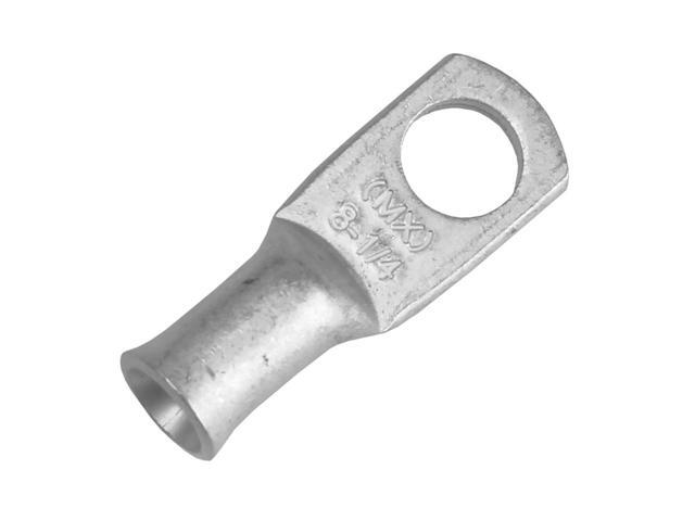 Click here for Pacer Tinned Lug 8 AWG - 1/4 Stud Size - 10 Pack prices