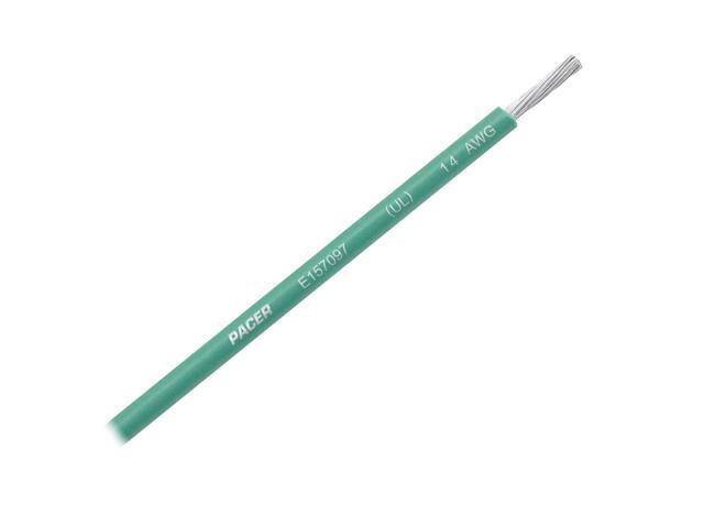 Click here for Pacer Green 14 AWG Primary Wire - 25 prices