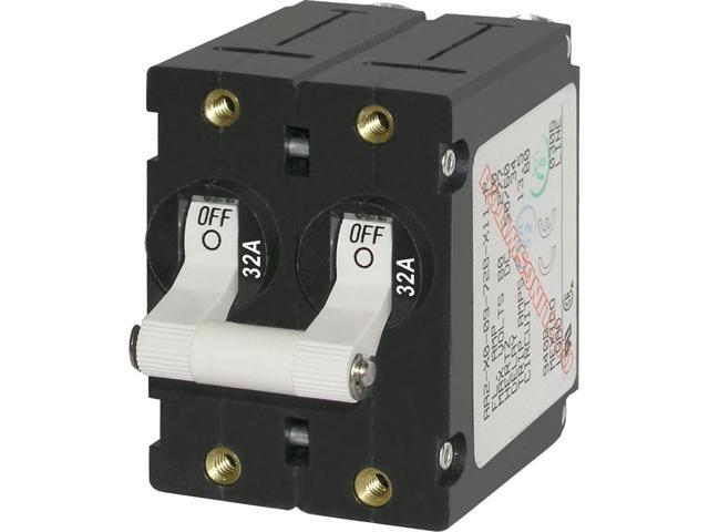 Click here for Blue Sea 7295 A-Series Double Pole Toggle - 32A -... prices