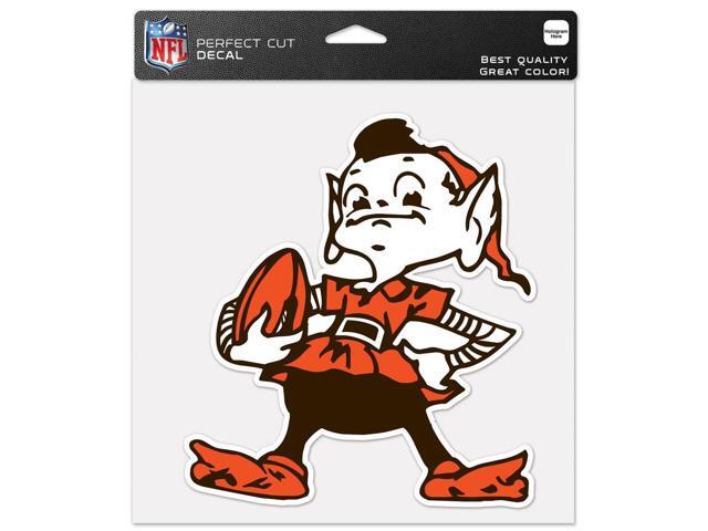 Click here for Cleveland Browns Decal 8x8 Perfect Cut Color Class... prices
