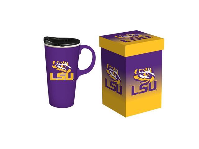 Click here for LSU Tigers Drink 17oz Travel Latte Boxed prices