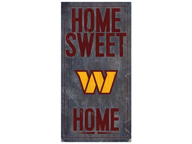Click here for Washington Commanders Sign Wood 6x12 Home Sweet Ho... prices