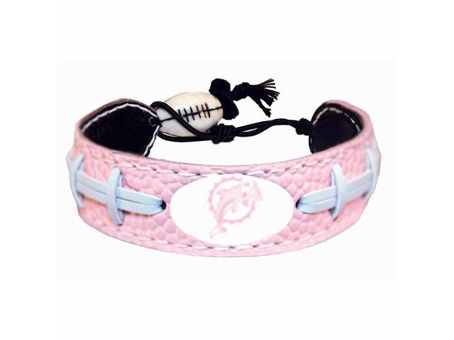 Click here for Miami Dolphins Bracelet Pink Football CO prices