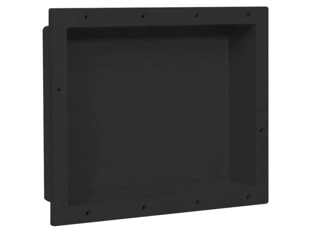 Click here for vidaXL Shower Niche Matt Black 16.1x20.1x3.9 prices