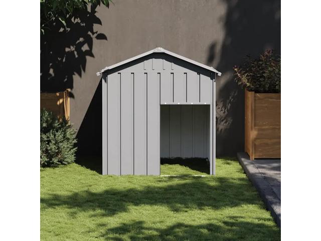Click here for vidaXL Dog House with Roof Light Gray 46.1x40.6x48... prices