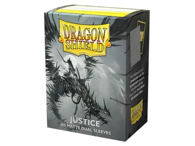 Click here for Dragon Shield Dual Sleeves - Matte Justice (Silver... prices