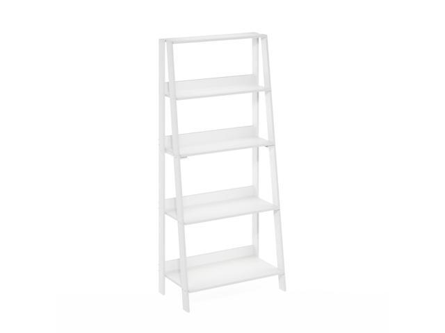 Click here for Furinno Ladder Bookcase Display Shelf  5-Tier  Whi... prices
