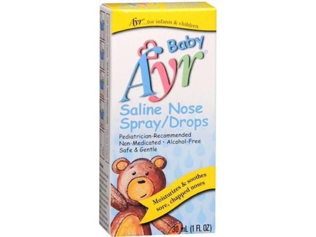 Click here for Ayr Baby Saline Nose Spray/Drops  30 ml (Pack of 3... prices