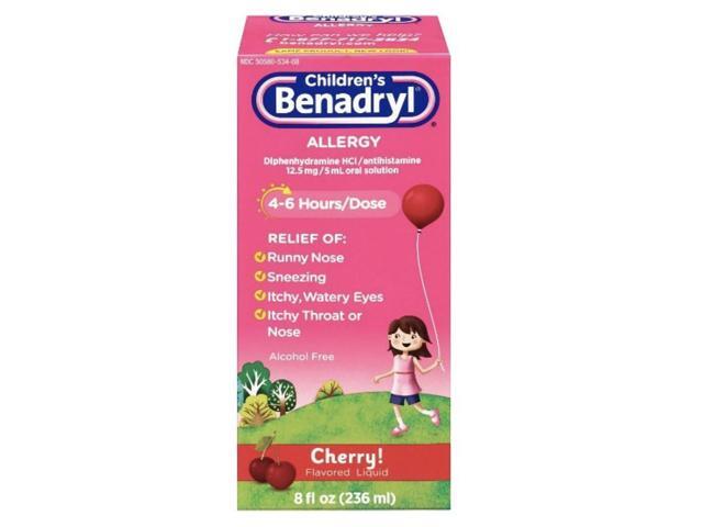 Click here for Benadryl Allergy Liquid Cherry For Children 4 oz (... prices