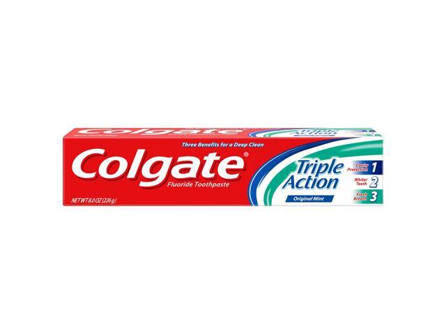 Click here for Colgate Triple Action Toothpaste  Mint  8 Ounce prices