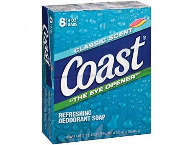 Click here for Coast 8-Bar Soap Classic Scent / Original 4 Ounce prices