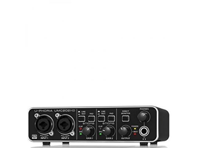 Click here for BEHRINGER U-PHORIA UMC202HD prices