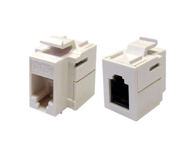 Click here for Cable Wholesale Cat 5e Keystone Inline Coupler  RJ... prices