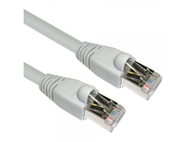 Click here for Cable Wholesale Shielded Cat 6a Gray Ethernet Patc... prices