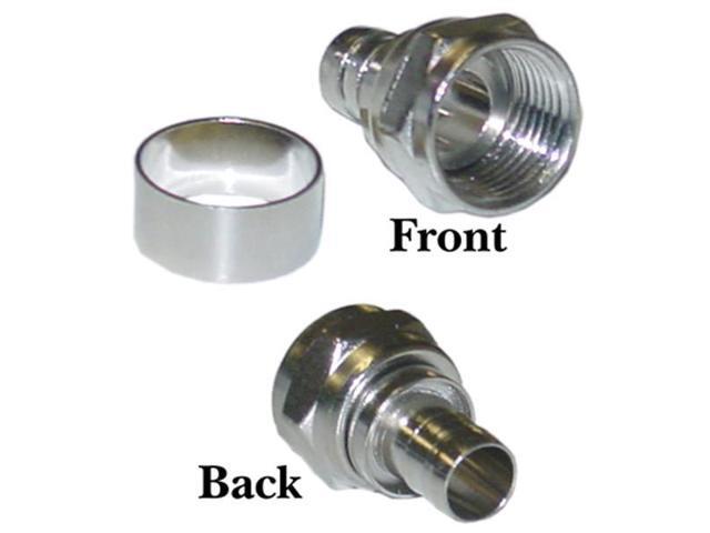 Click here for Cable Wholesale RG6 F-Pin (Coax) Crimp-On Connecto... prices