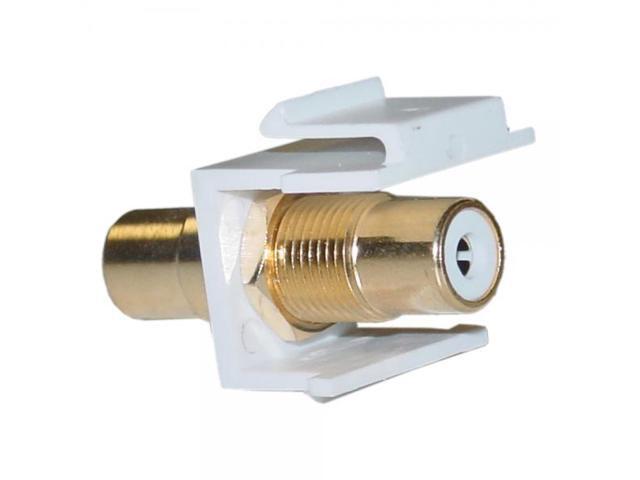 Click here for Cable Wholesale Keystone Insert  RCA Female Couple... prices