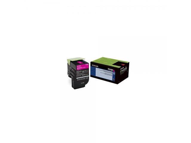 Click here for Lexmark 70C10M0 Magenta Return Program Toner prices