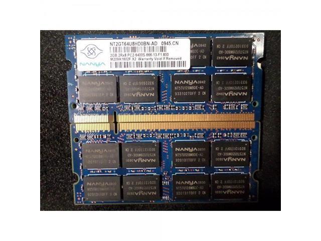 Click here for Nanya 4GB (2x2GB) SODIMM DDR2 PC2-6400 800MHz Lapt... prices