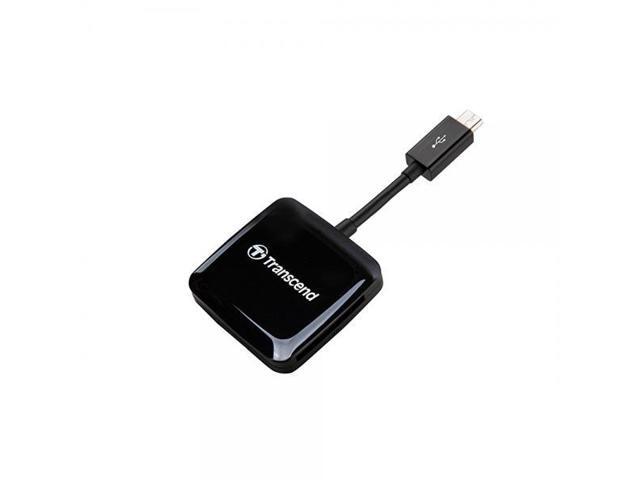Click here for Transcend USB 2.0 OTG Card Reader  Black (TS-RDP9K... prices