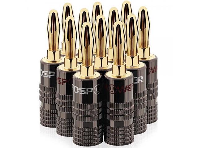 Click here for FosPower Banana Plugs 6 Pairs / 12 pcs  Closed Scr... prices