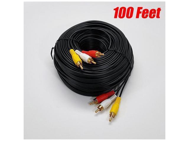 Click here for iMBAPrice (100 Feet) Long 3RCA Composite Video Aud... prices