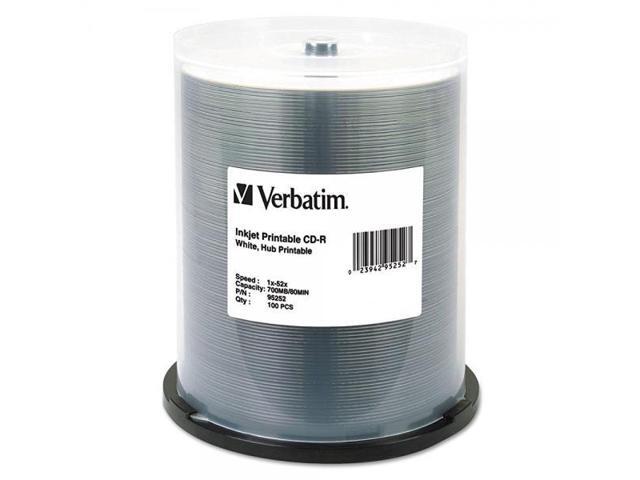Click here for Verbatim 700MB 52x 80 Minute White Inkjet and Hub... prices