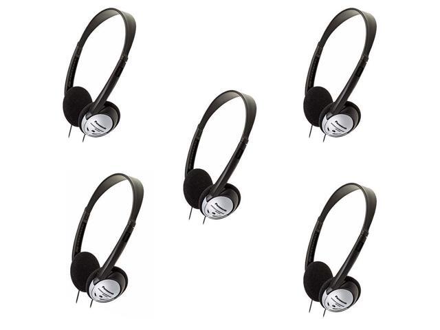 Click here for Panasonic On-Ear Stereo Headphones RP-HT21 (5-Pack... prices