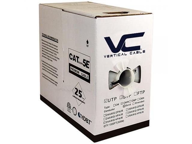 Click here for Vertical Cable Cat5e  350 MHz  UTP  24AWG  8C Soli... prices