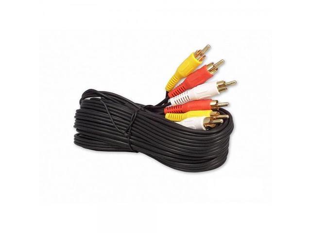 Click here for iMBAPrice RCA M/Mx3 Audio/Video Cable Gold Plated... prices