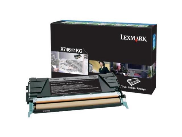 Click here for lexmark lexx746h1kg toner cartridge black laser  1... prices