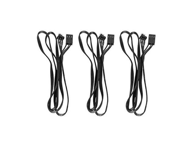 Click here for phobya extension cable  3pin  80cm  black  3pack prices