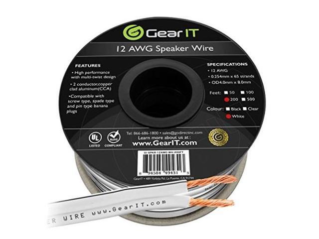 Click here for 12AWG Speaker Wire  GearIT Pro Series 12 Gauge Spe... prices