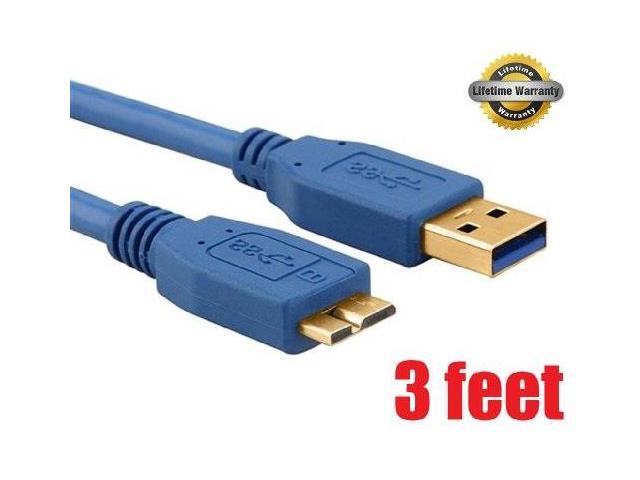 Click here for imbaprice blue goldplated 3 feet micro usb 3.0 cab... prices