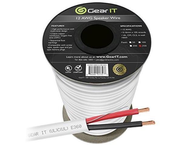 Click here for gearit 12 awg cl2 rated ofc speaker wire  pro seri... prices